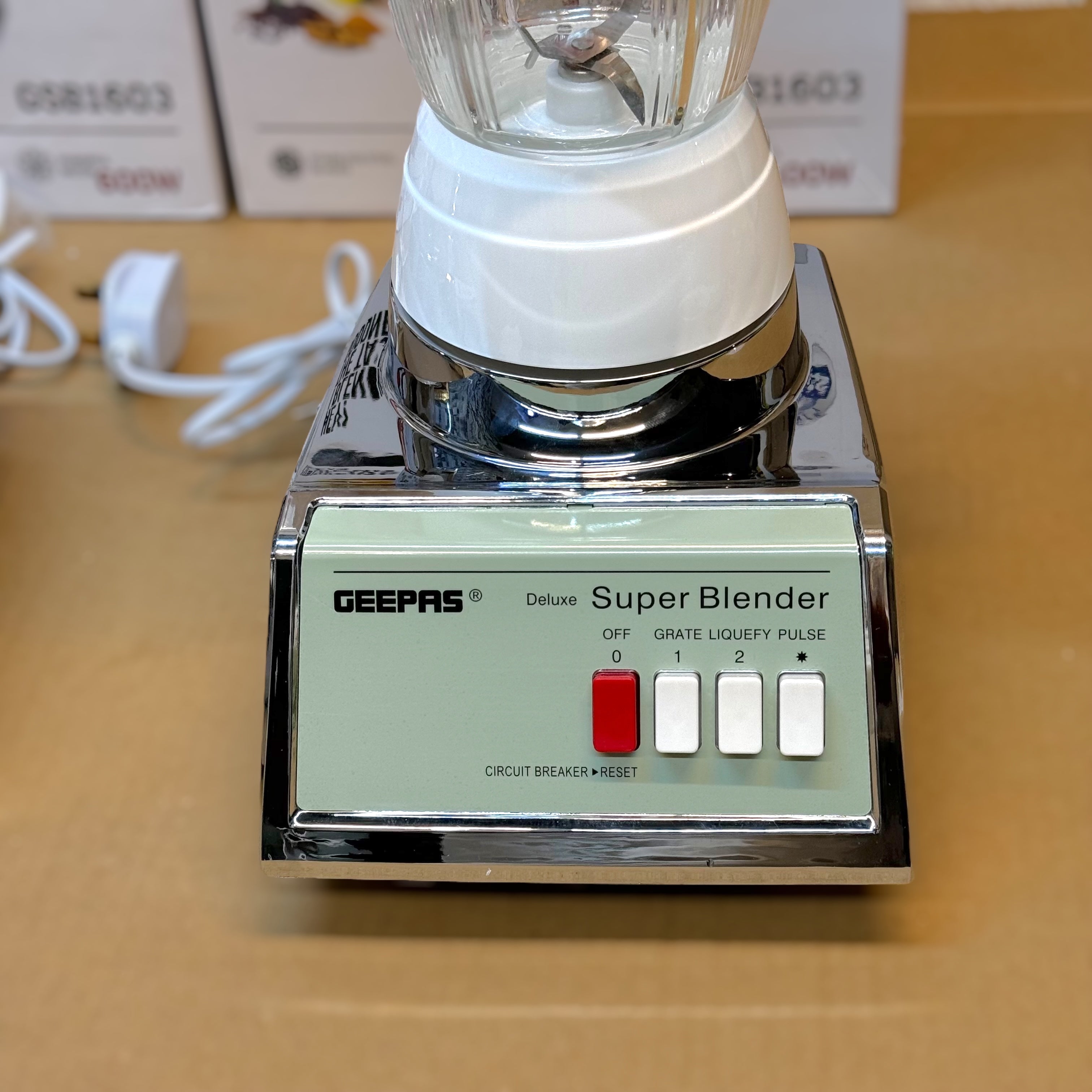Geepas 2-in-1 Blender GSB1603 – Afridi Imports