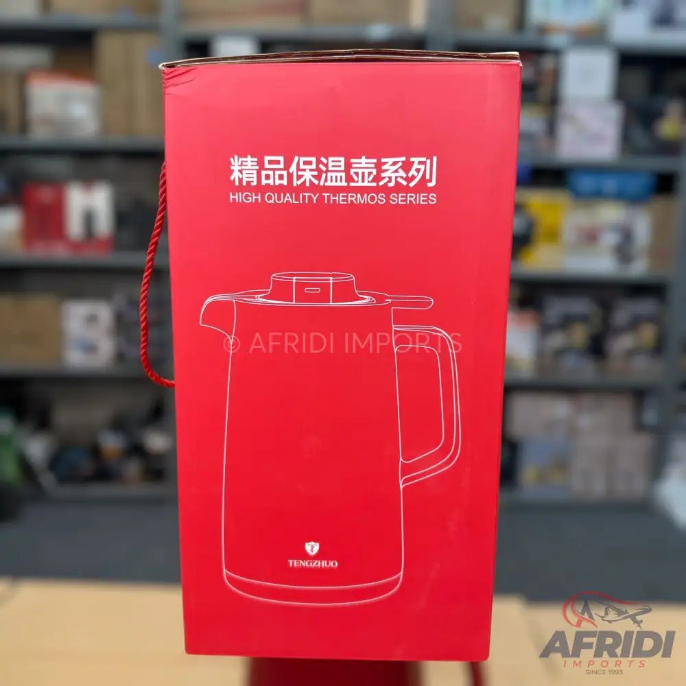2L Glass Thermos with Durable Inner Glass Lining – Afridi Imports