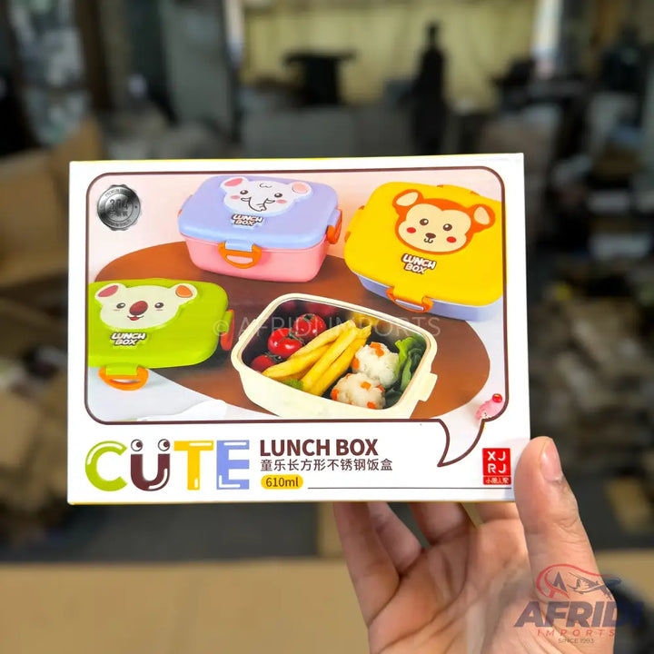 610ml Cute Lunch Box Authentic Unedited Photos – Afridi Imports
