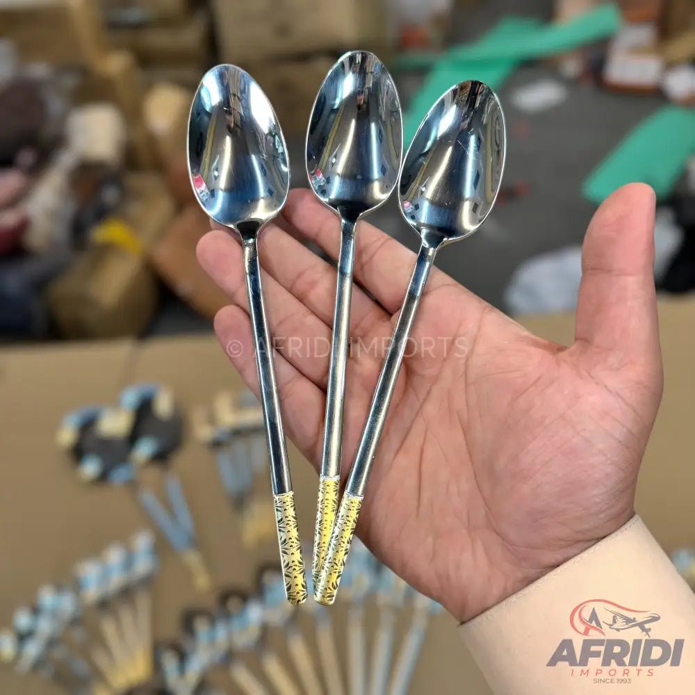 AYD 52 Piece Cutlery Set with Unedited Real Images – Afridi Imports