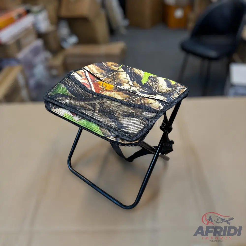 Compact Lightweight Folding Pouch Stool Portable – Afridi Imports