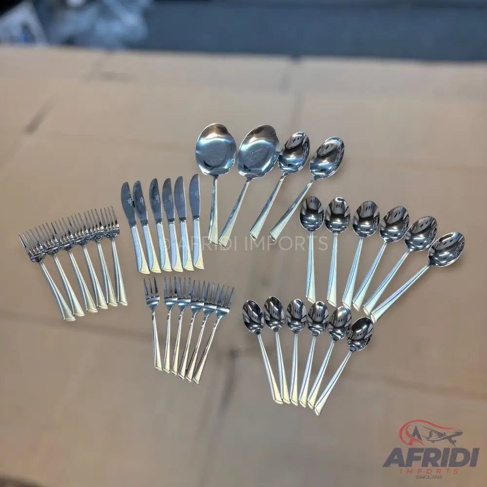 German Unique Open Cutlery Sleek Stainless Steel – Afridi Imports