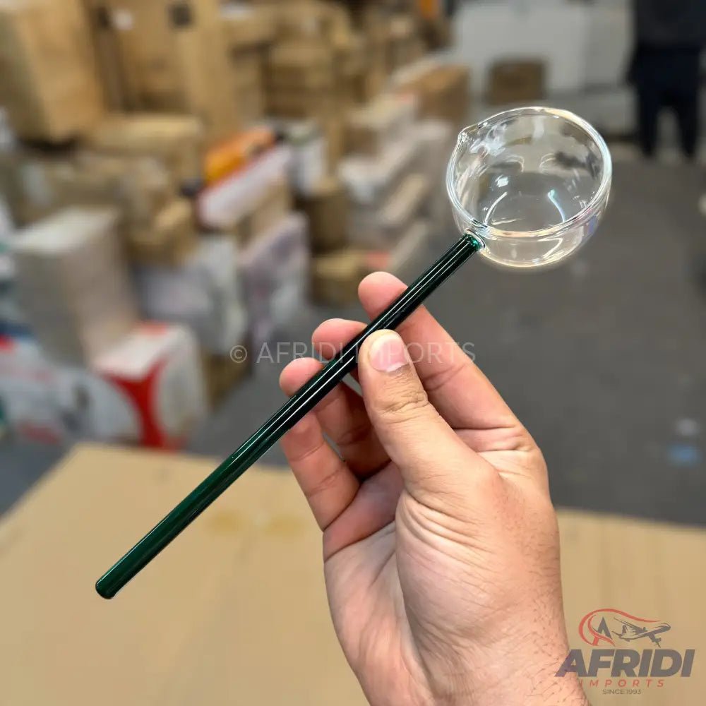 Glass Serving Ladle Kitchen Utensils Authentic Images – Afridi Imports