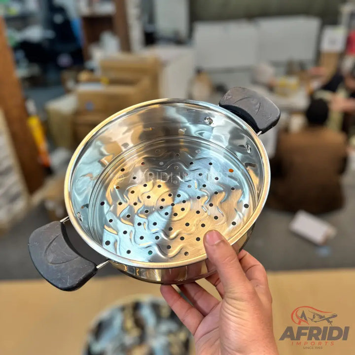 JLM 2 Piece Steamer Pot Versatile Durable Even Heat – Afridi Imports