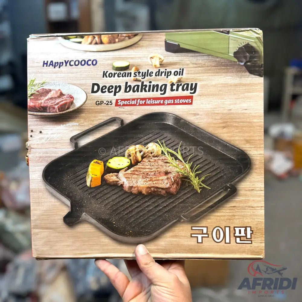 Korean Style Baking Tray with Authentic Photos – Afridi Imports