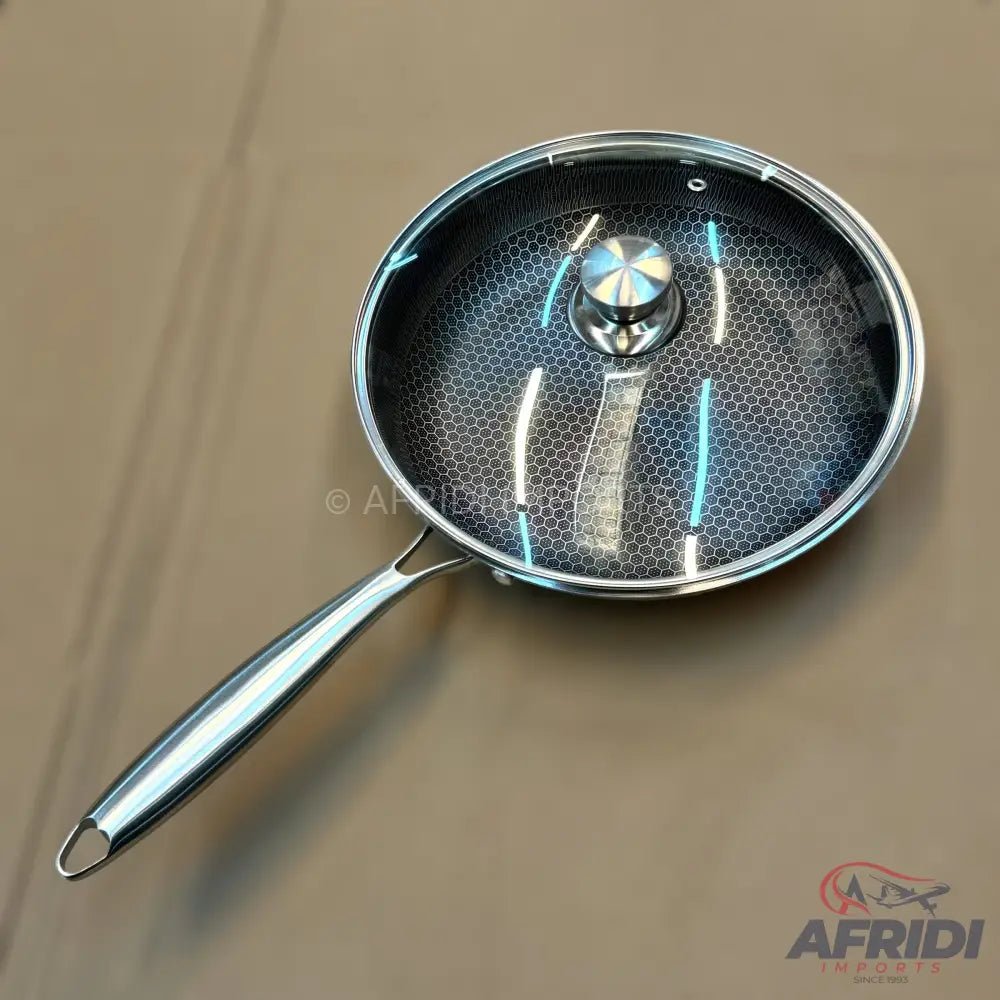Laser Crafted Pan with Lid 26CM Authentic Photos – Afridi Imports