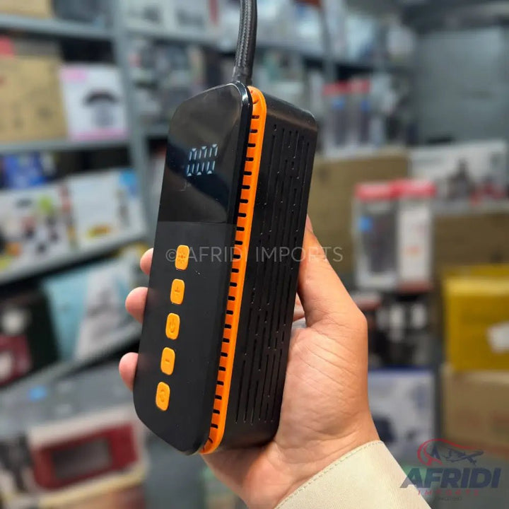 Portable Air Compressor Digital Display Auto Stop – Afridi Imports