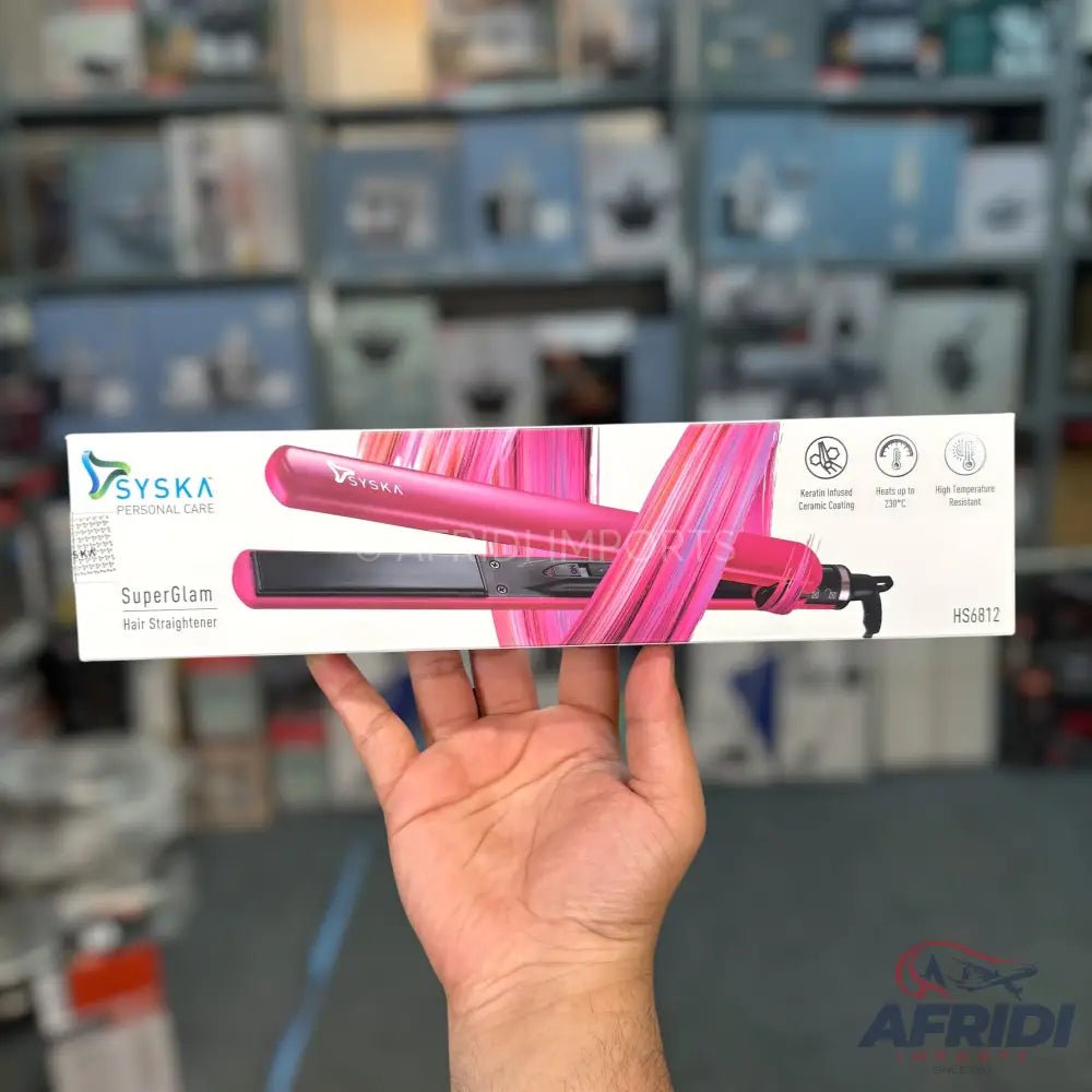 Syska Hair Straightener with Heat Balance Technology – Afridi Imports