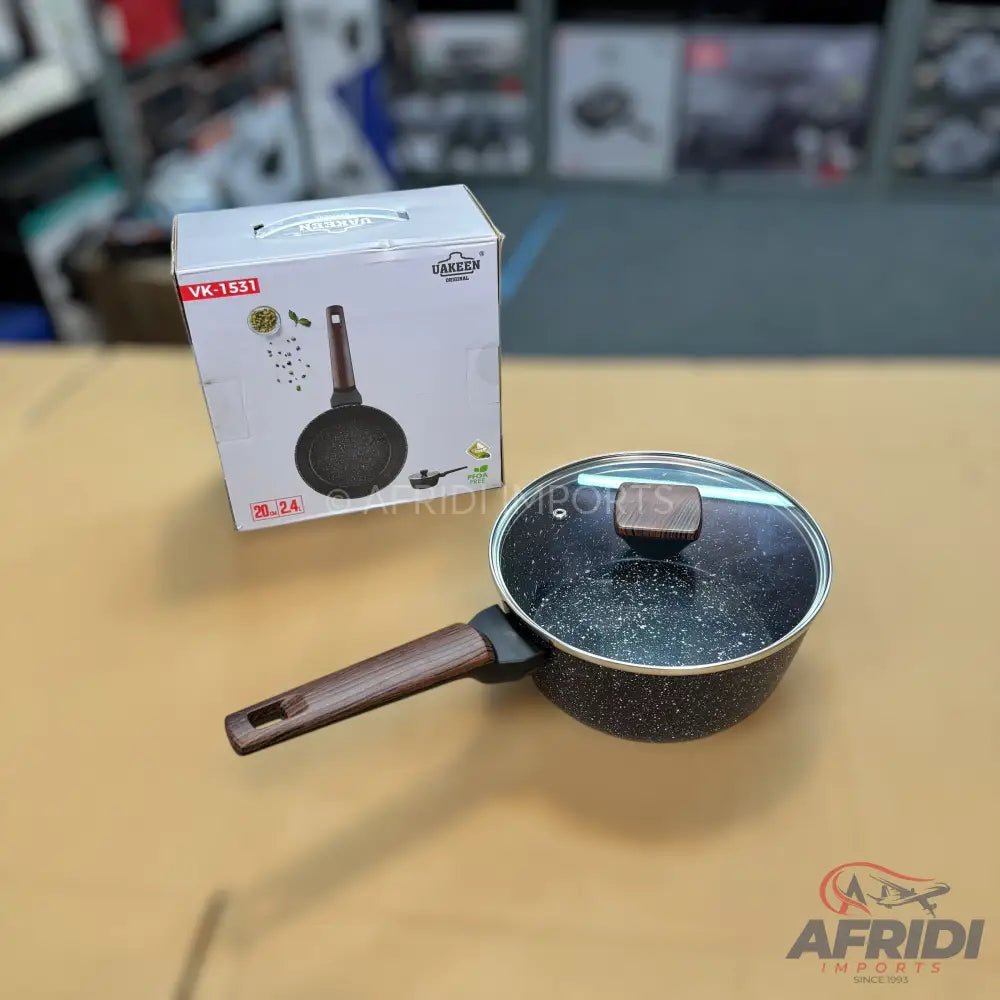 Uakeen 2.4L Granite Coating Sauce Pan PFOA Free – Afridi Imports
