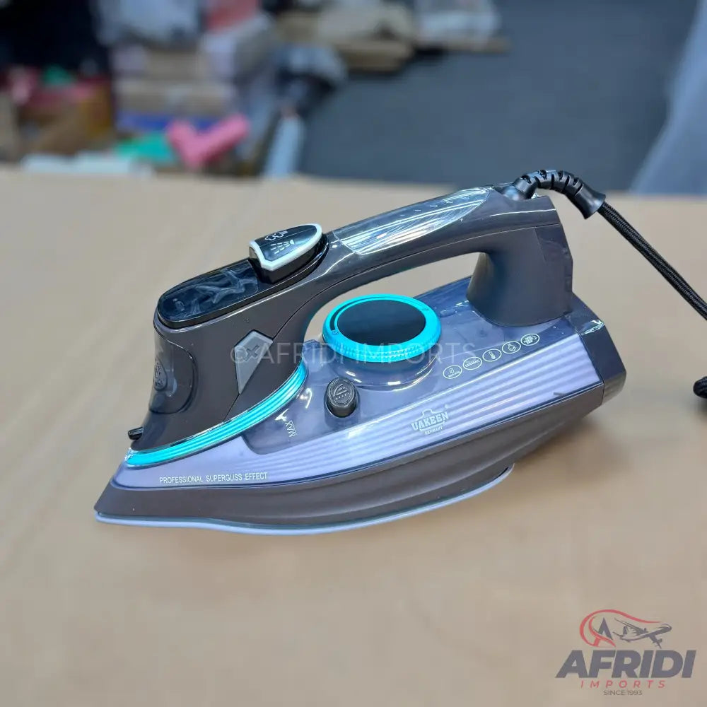 Uakeen Digital Steam Iron German Lot Nano Ceramic – Afridi Imports
