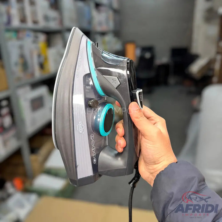 Uakeen Digital Steam Iron German Lot Nano Ceramic – Afridi Imports