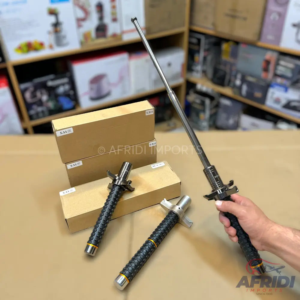 USA 5.11 Military Baton Steel Hardened Unbreakable – Afridi Imports