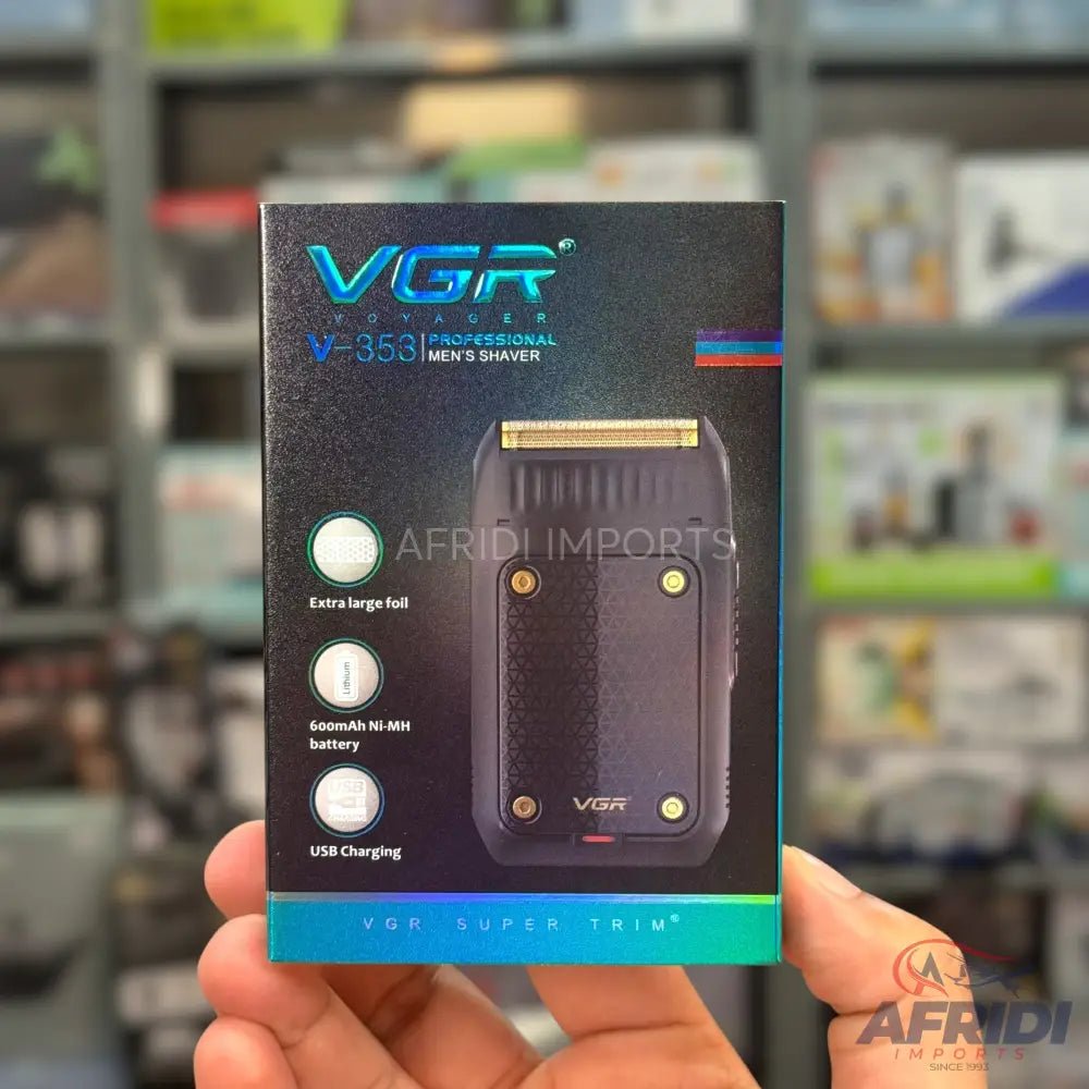 VGR Shaver V 353 Rechargeable Foil Electric Razor – Afridi Imports